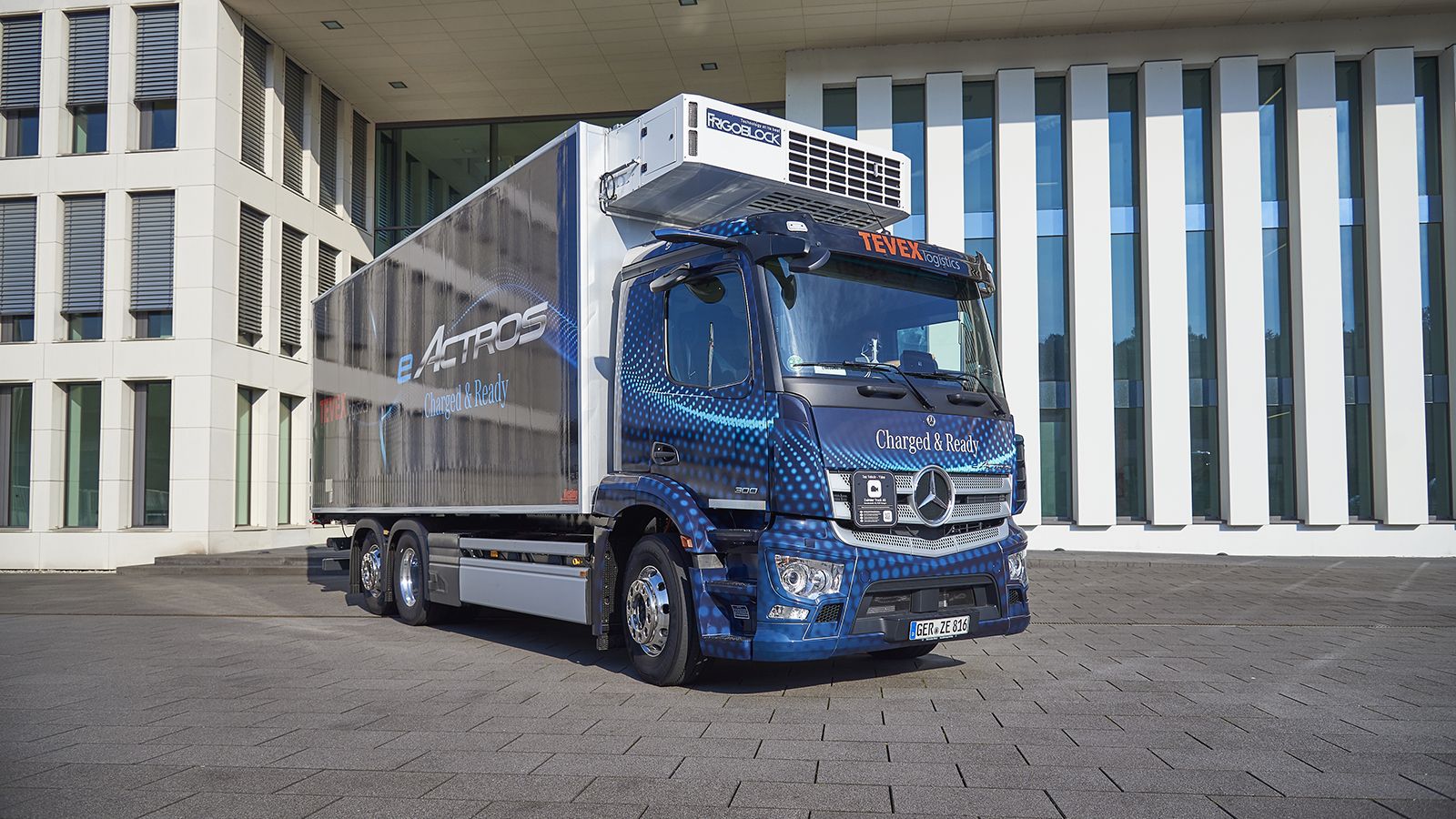 Το ηλεκτρικό Mercedes eActros με ψυκτικό θάλαμο - mercedes-benz actros