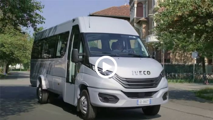 Το νέο Iveco Daily Minibus σε δράση - iveco daily